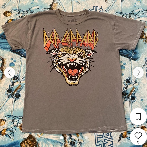 Def Leppard | Shirts | Def Leppard Graphic Tshirt | Poshmark